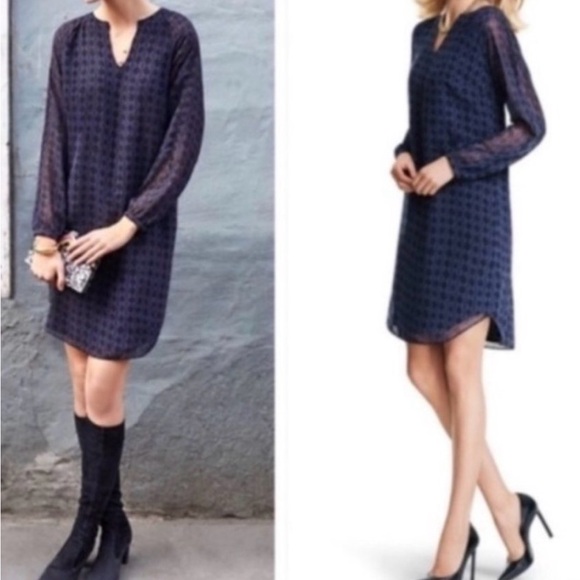 CAbi | Dresses | Cabi Chic Harlequin Diamond Shift Dress Large | Poshmark